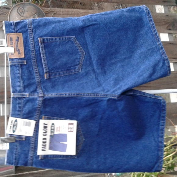 Faded Glory | Shorts | Faded Glory Jean Shorts Size 42 New With Tag Leg ...